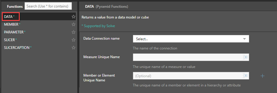 Managing Data Sources